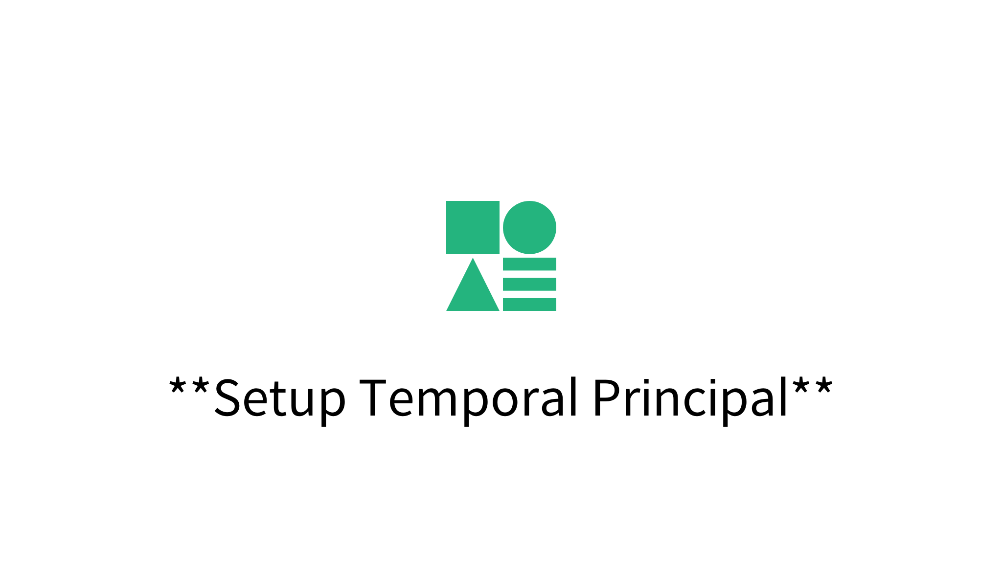 Setup Temporal Principal - mysetting